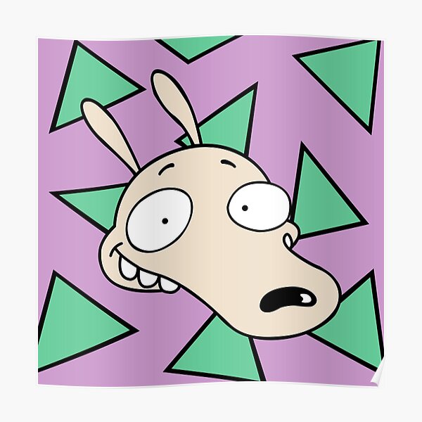 "Rocko - Rocko's modern life" Poster by cafebunny | Redbubble