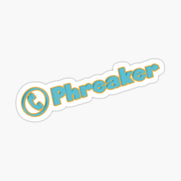 "phreaker logo 3d neon outline" Sticker for Sale by aromis | Redbubble