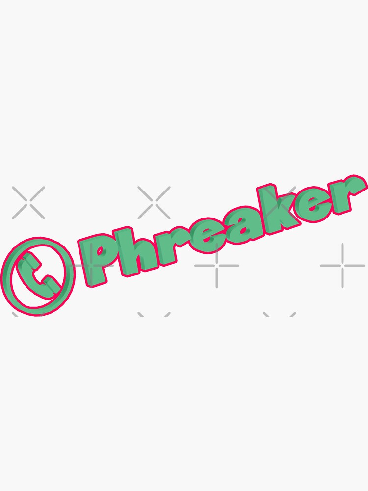 "phreaker logo 3d neon outline" Sticker for Sale by aromis | Redbubble