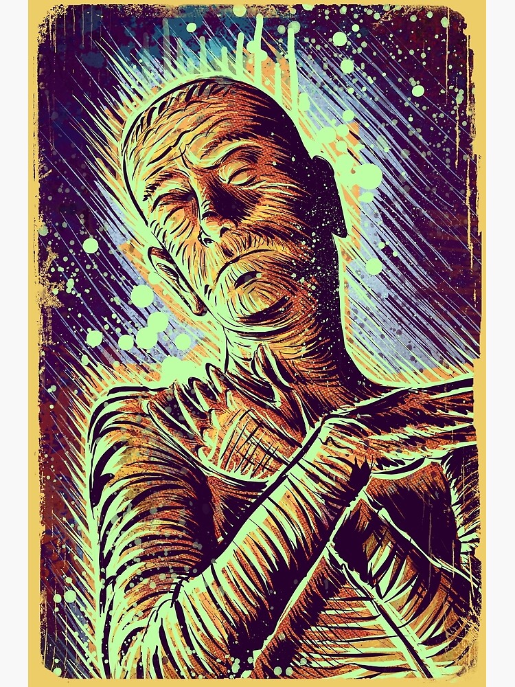 "The Mummy Art joe badon universal monster monsters bandages horror ...