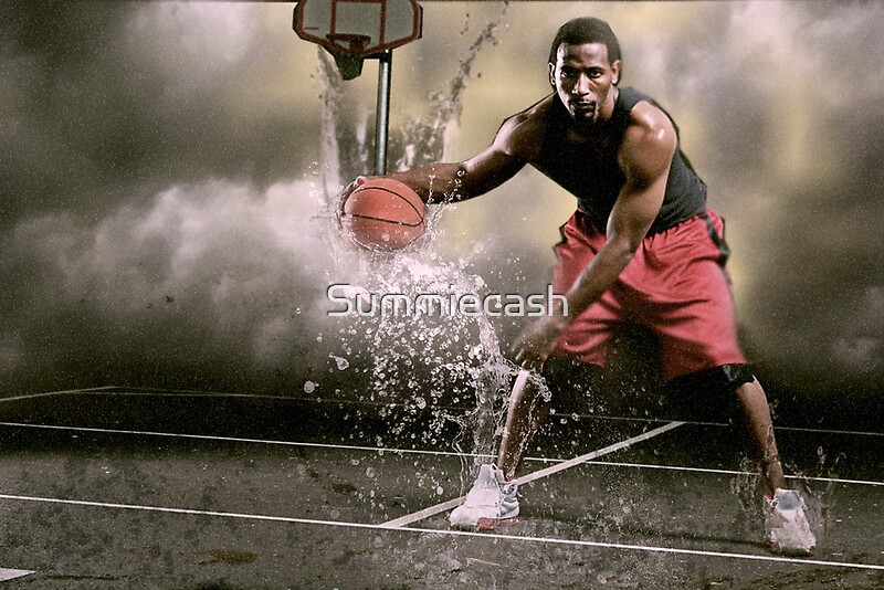 "Basketball SPLASH" by Summiecash | Redbubble