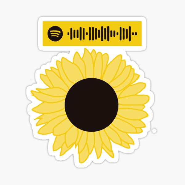 Sunflower Spotify Code Gifts & Merchandise | Redbubble