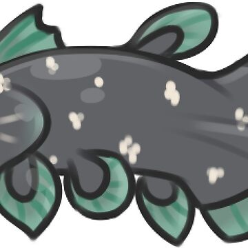 "Little Coelacanth" Sticker for Sale by little-taiyaki | Redbubble