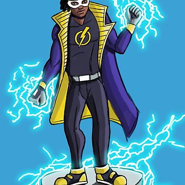 "Static Shock" Sticker for Sale by xzaclee16 | Redbubble