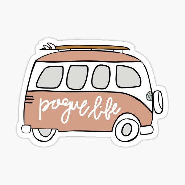 "Pogue Life " Sticker by annamdouglas | Redbubble