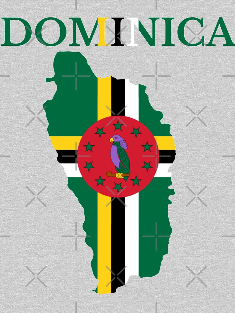 "Dominica flag map" Kids T-Shirt for Sale by Marwa Sharafeldin | Redbubble