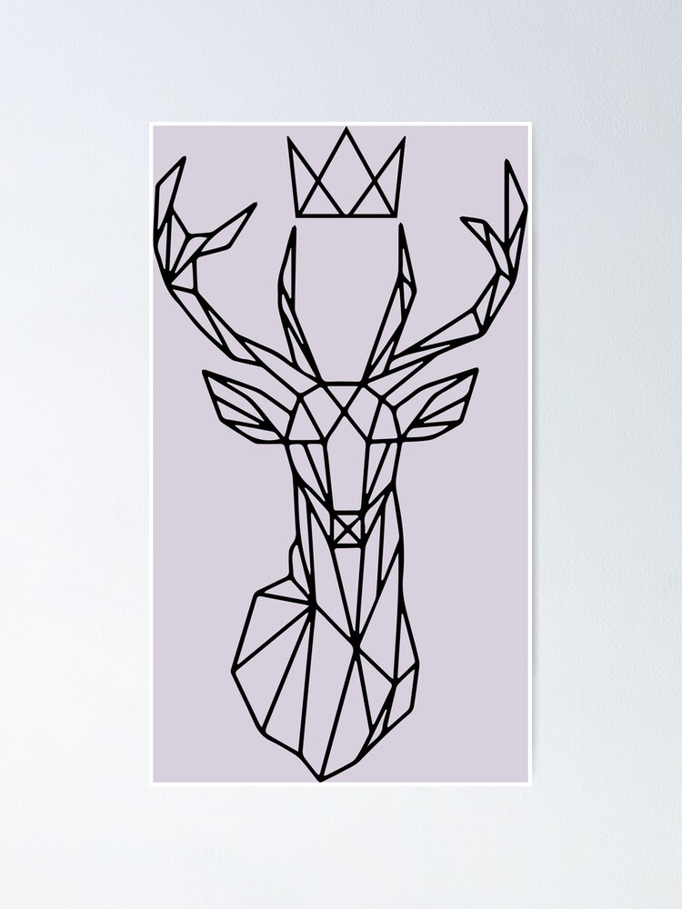 Royal Stag Throne Of Glass Poster For Sale By Nikkimouse82 Redbubble