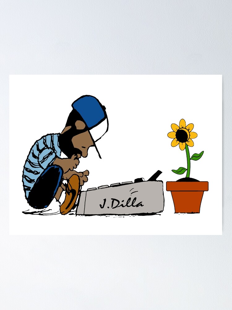 "J Dilla" Poster by Hitosamura | Redbubble