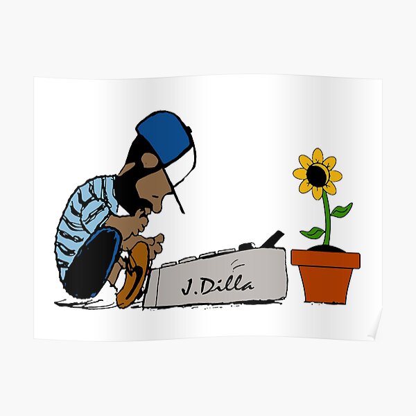 "J Dilla" Poster by Hitosamura | Redbubble