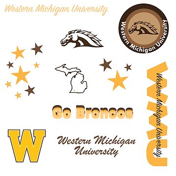 "Western Michigan University 10 count" Sticker for Sale by josh-feltman ...