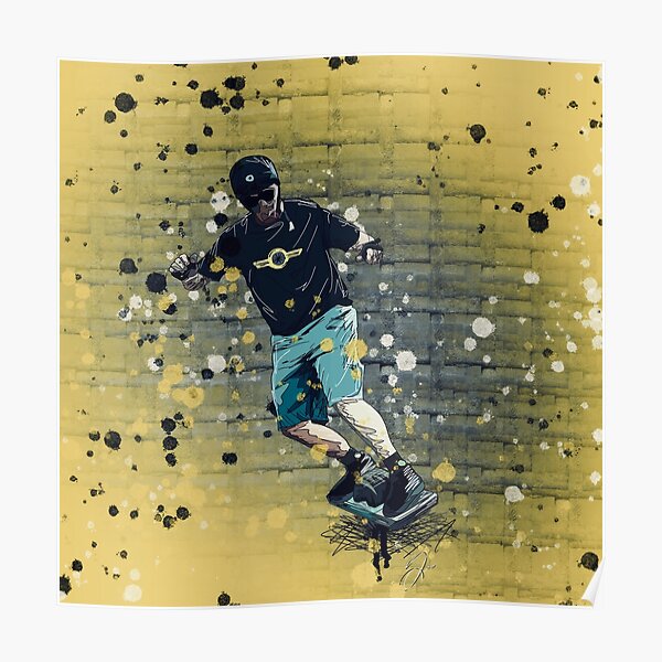 "The mellow yellow fellow" Poster by wheelofnerd | Redbubble