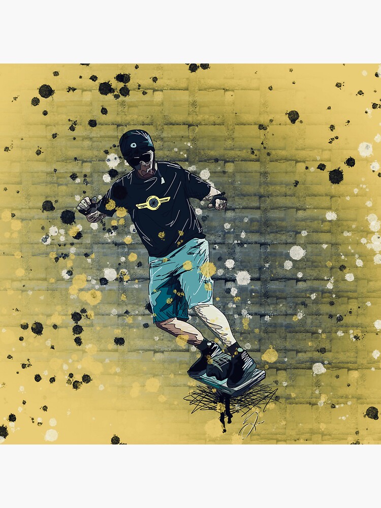 "The mellow yellow fellow" Sticker by wheelofnerd | Redbubble