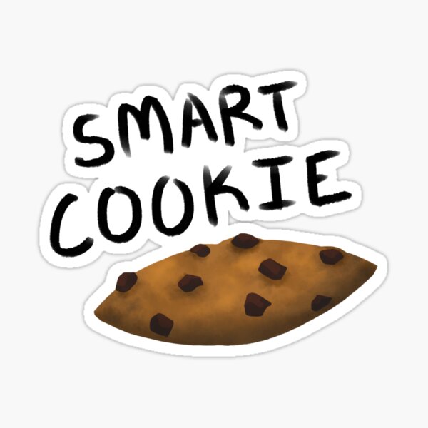 Smart Cookie Stickers | Redbubble
