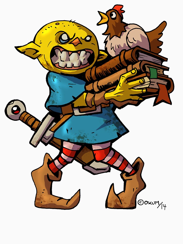 "Chicken Goblin " T-shirt by okumarts | Redbubble | d d t-shirts ...