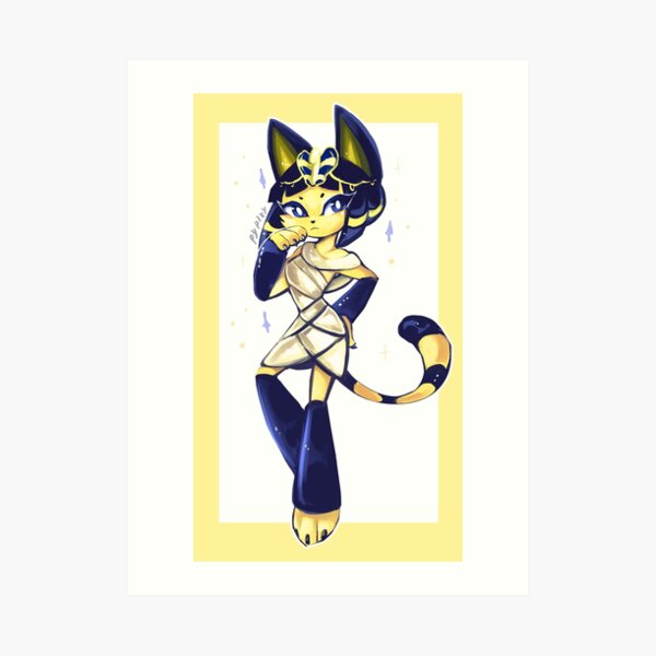 "Ankha" Art Print by Pypixy | Redbubble