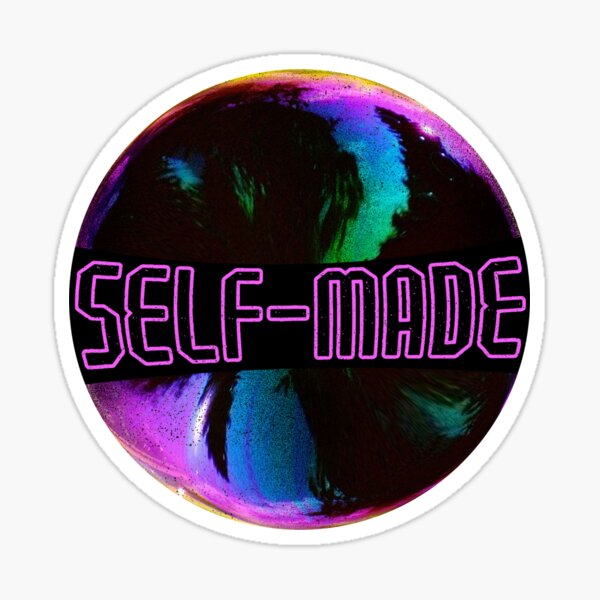 "Self Made" Sticker by WorkHomeStore | Redbubble