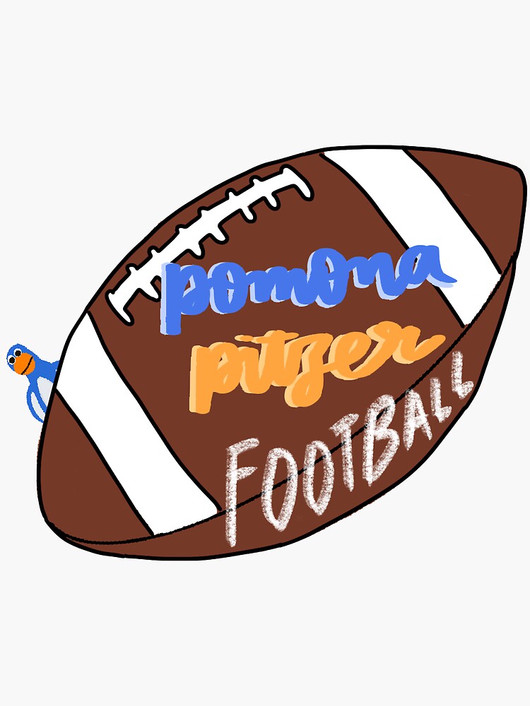 "Pomona Pitzer Football Cecil" Sticker by graceefan | Redbubble