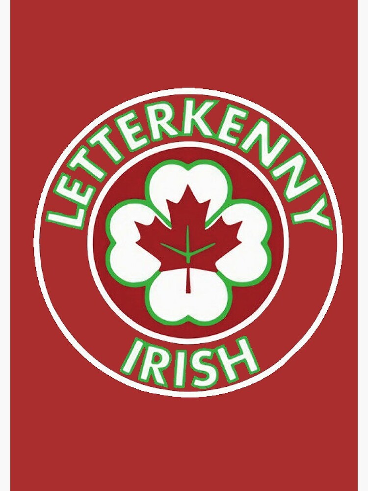 "Letterkenny Irish Shoresy Logo T Shirt Gifts" Spiral Notebook for Sale ...