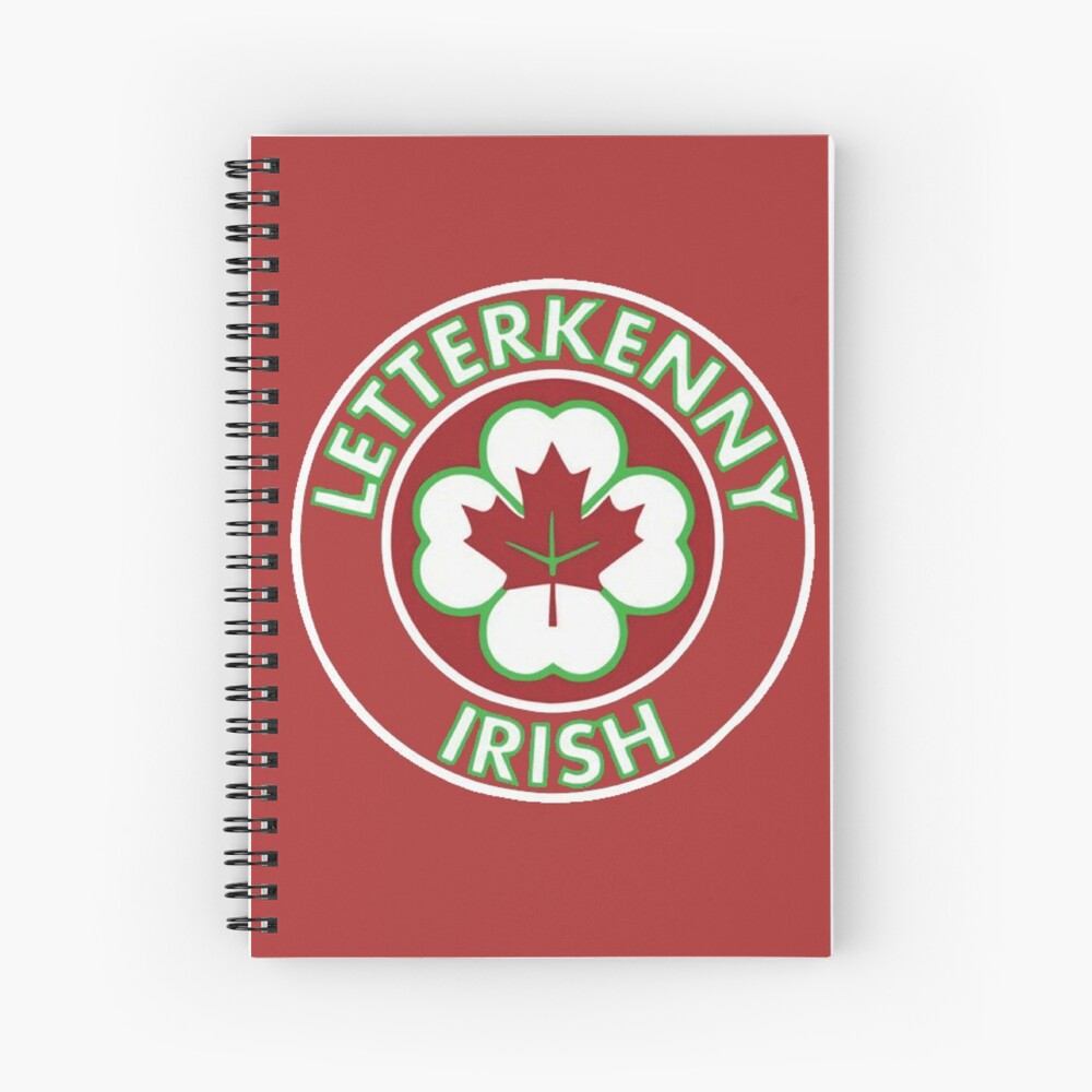 "Letterkenny Irish Shoresy Logo T Shirt Gifts" Spiral Notebook for Sale ...