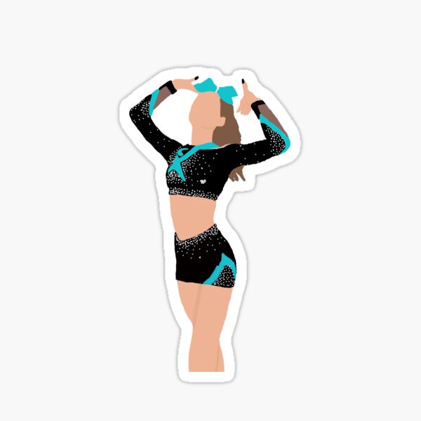 "Ryan cumming senior elite cheer sticker " Sticker for Sale by EveIynA ...