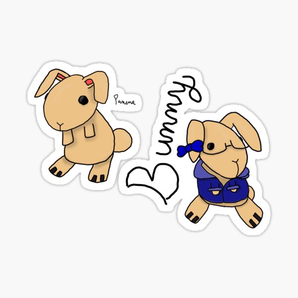 "Safe Rabbit Doubt" Sticker for Sale by BunnyPanena | Redbubble