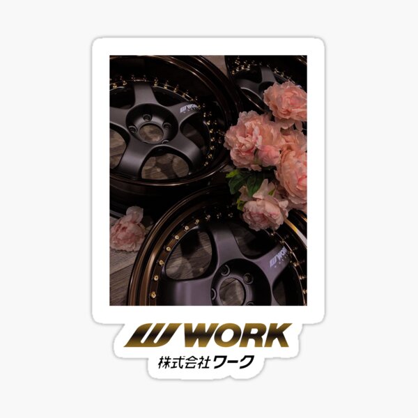 "Work Wheels" Sticker by Rumbr1S | Redbubble