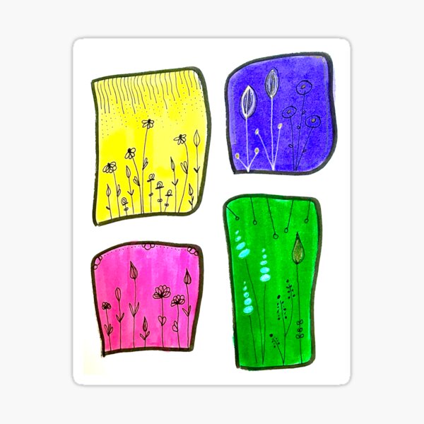 "Mini Gardens" Sticker by TangledHeart34 | Redbubble