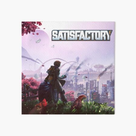 "Satisfactory Game Cover" Art Board Print for Sale by RecordingBlock ...