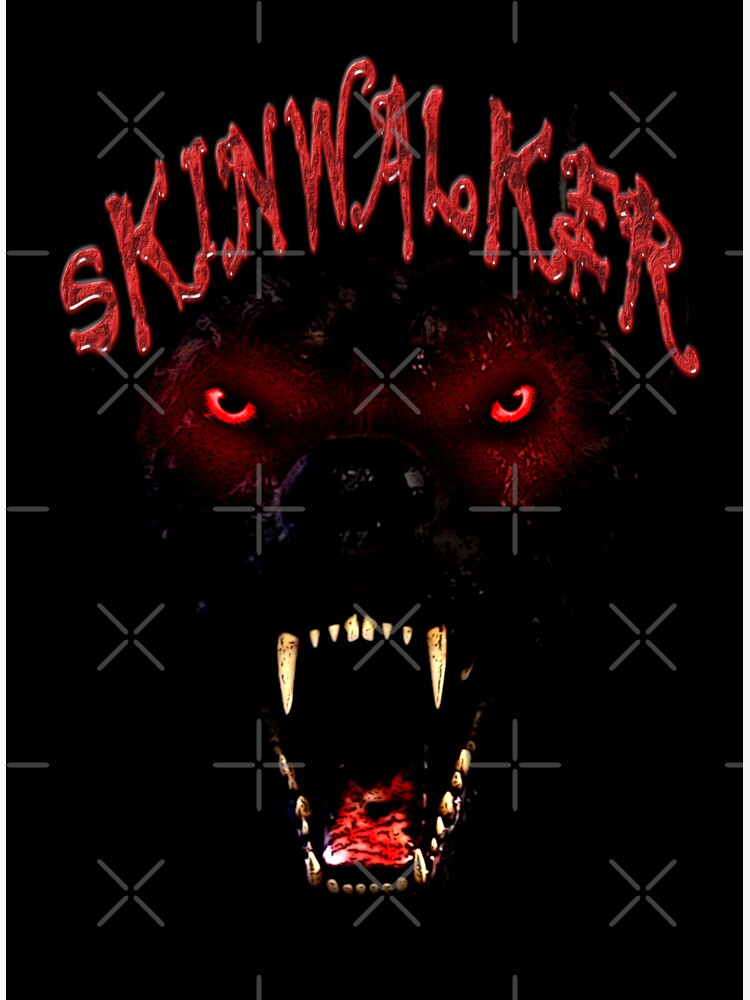 "SKINWALKER" Sticker for Sale by PapaSquatch | Redbubble