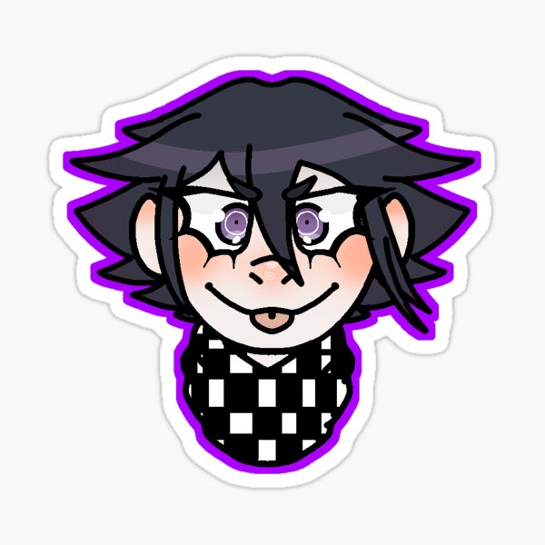 "Kokichi ouma Headshot" Sticker for Sale by PaziWaffleDraws | Redbubble