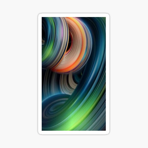 "Dream in Color Design for red Bubble" Sticker by Qasim125 | Redbubble