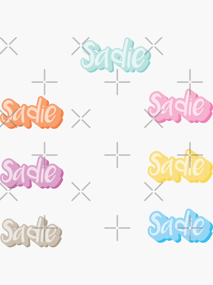 "Sadie" Sticker by karmajoy | Redbubble