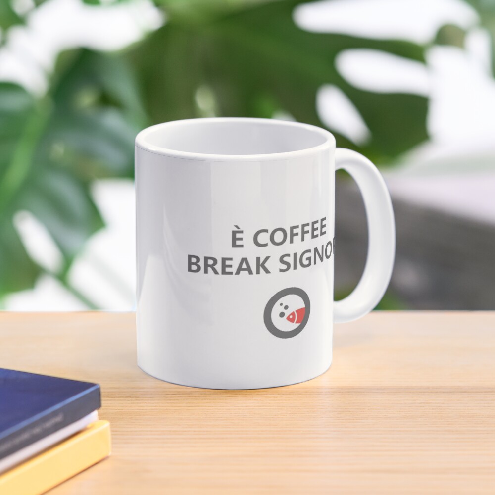 "Coffee Break Boris" Mug by Madalpaca92 | Redbubble