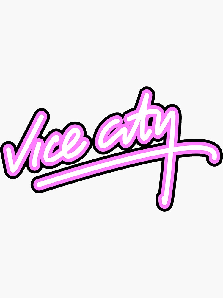 "Vice Logo" Sticker for Sale by Steviewunderbar | Redbubble