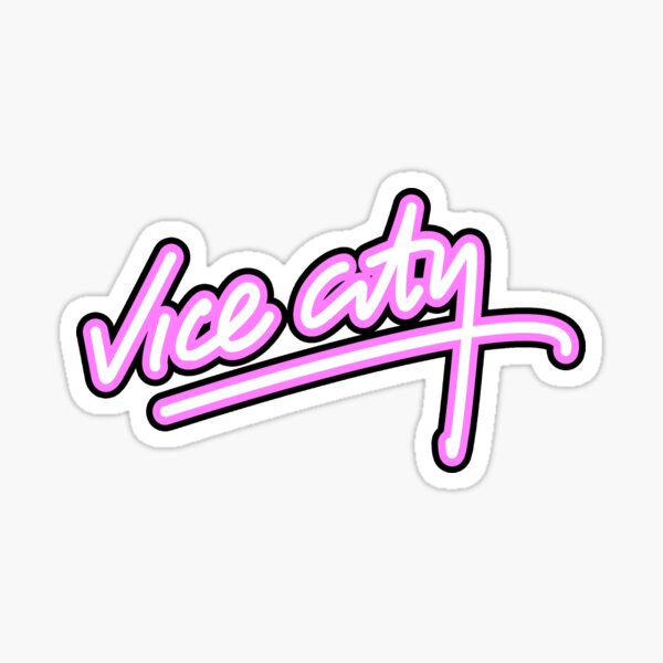 "Vice Logo" Sticker for Sale by Steviewunderbar | Redbubble