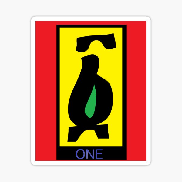 "Geez number 1" Sticker for Sale by ayich | Redbubble