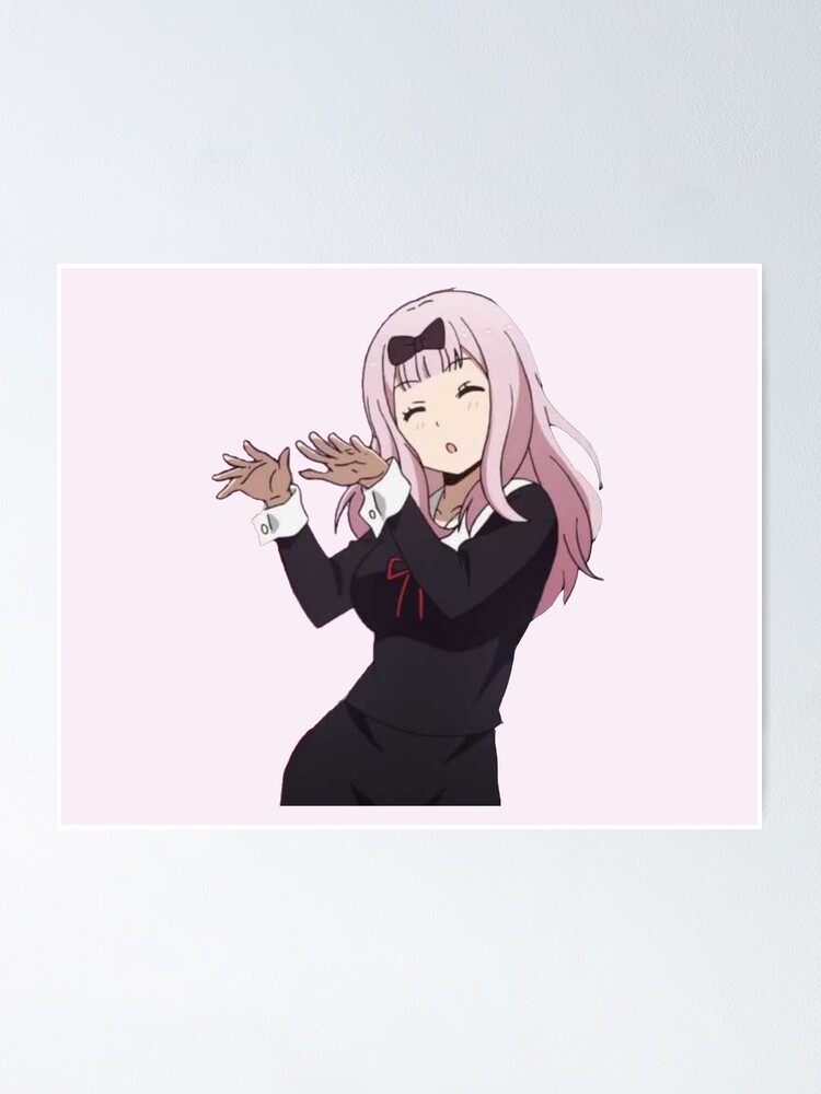 Póster «Fujiwara Chika Dance» de akshitamishra | Redbubble
