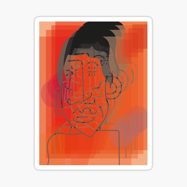 "blurry" Sticker by lamariaa | Redbubble