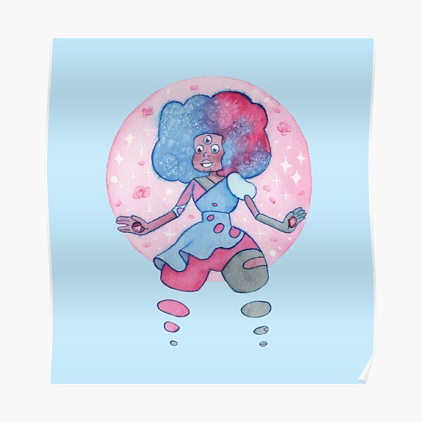 "First Garnet - Cotton Candy Garnet - Steven Universe" Poster by ...
