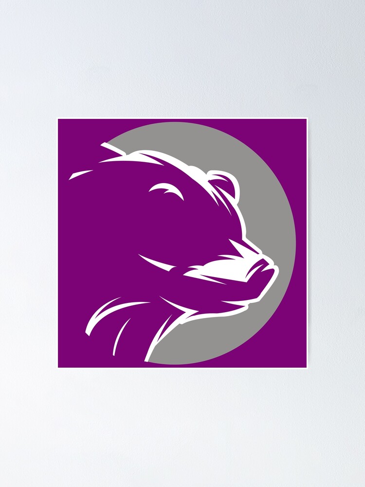 "Moon Bears Team Logo" Poster by GorsskyVlogs | Redbubble