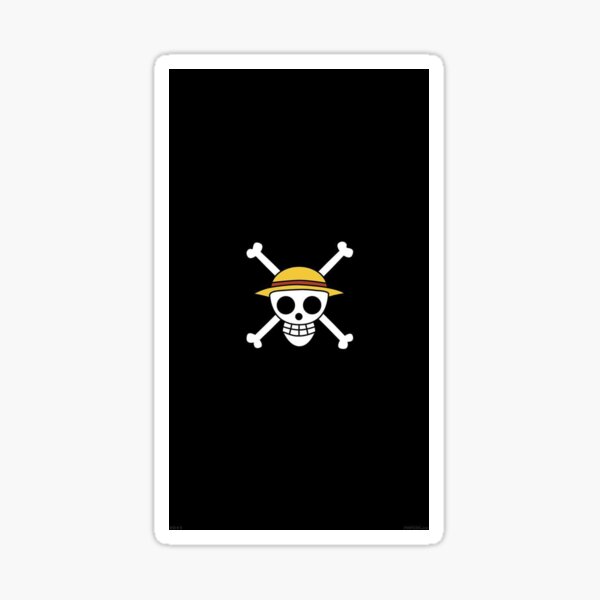 "Luffy logo" Sticker by Davidghiless | Redbubble