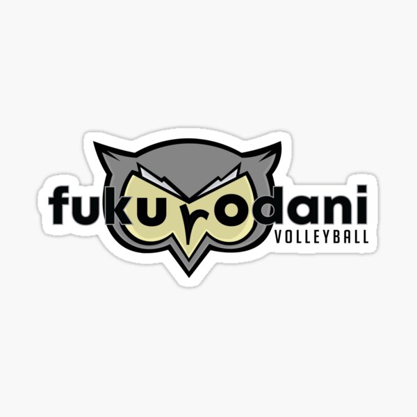"Fukurodani Volleyball Logo" Sticker for Sale by itsboattime | Redbubble