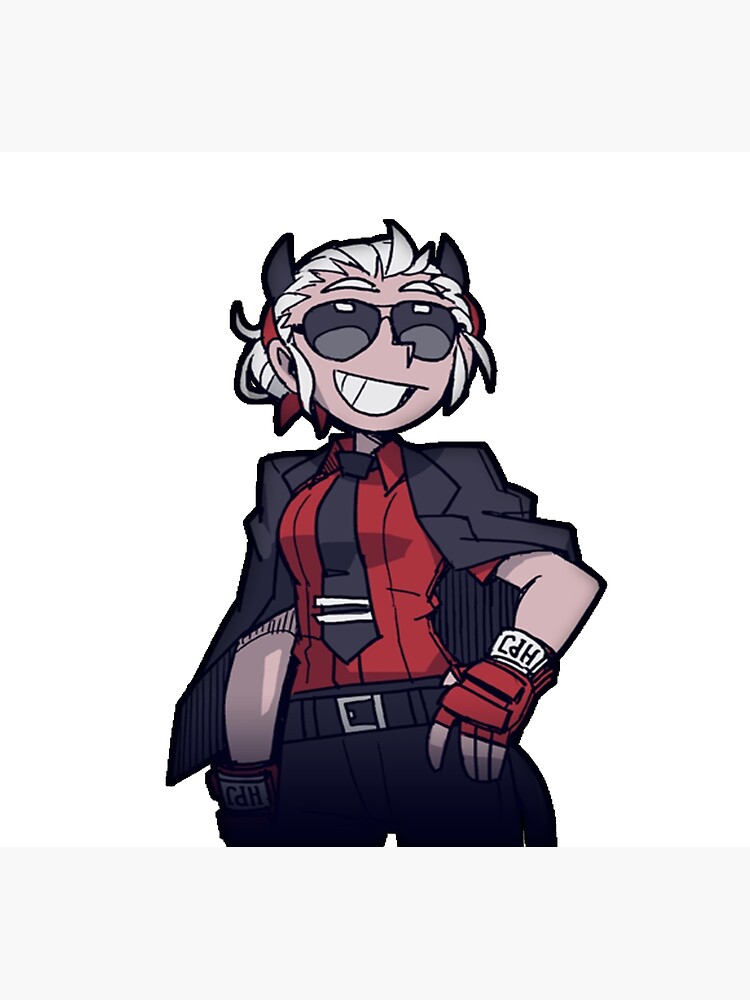 "Justice "The Awesome Demon" Helltaker, Stickers, Shirts, More" Poster ...