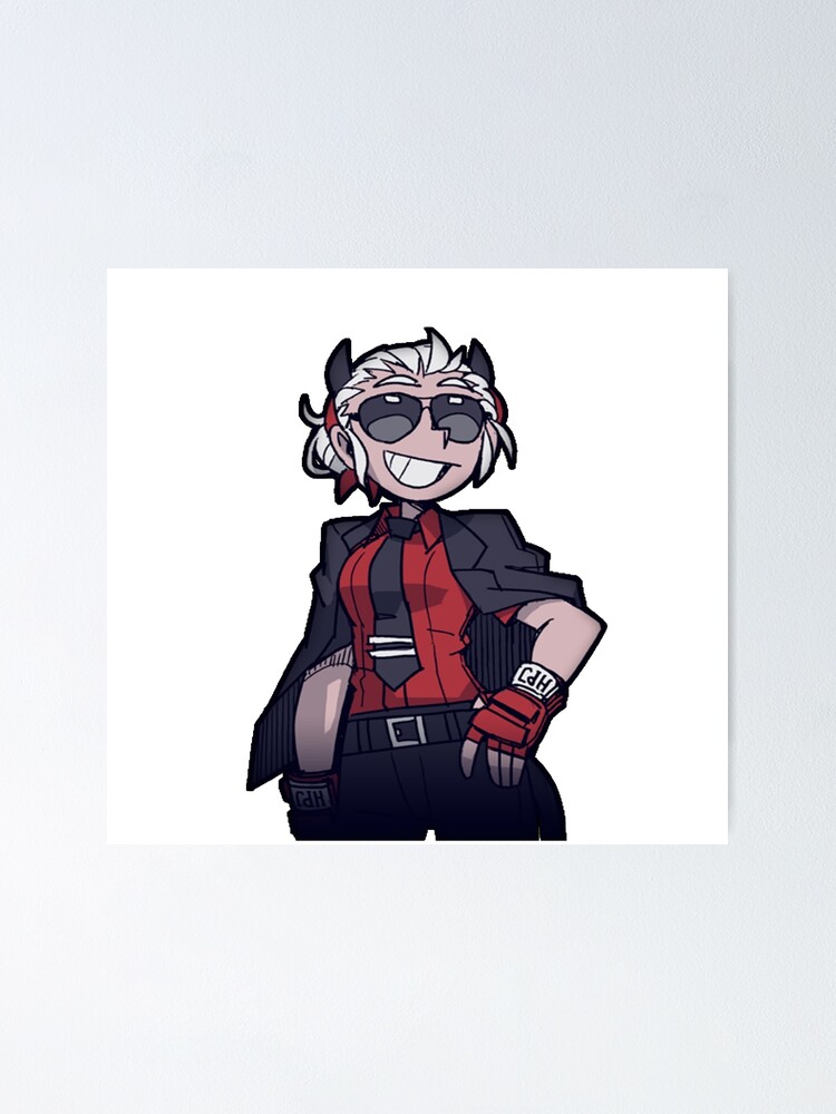 "Justice "The Awesome Demon" Helltaker, Stickers, Shirts, More" Poster ...