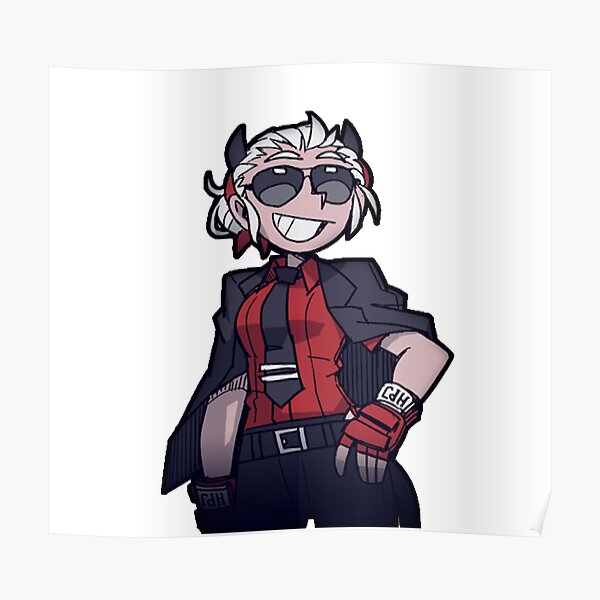 "Justice "The Awesome Demon" Helltaker, Stickers, Shirts, More" Poster ...