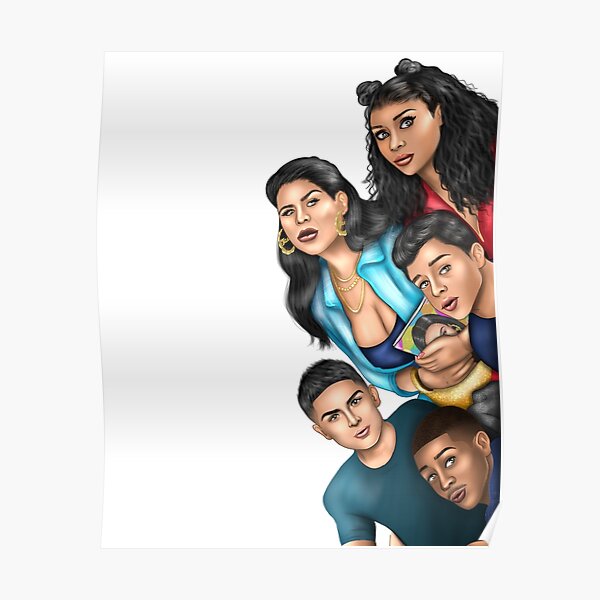 "On My Block cast" Poster for Sale by Toonskid | Redbubble