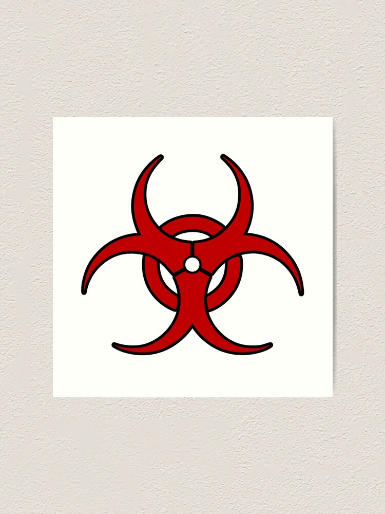 "biohazard symbol toxic poison" Art Print for Sale by huggymauve ...