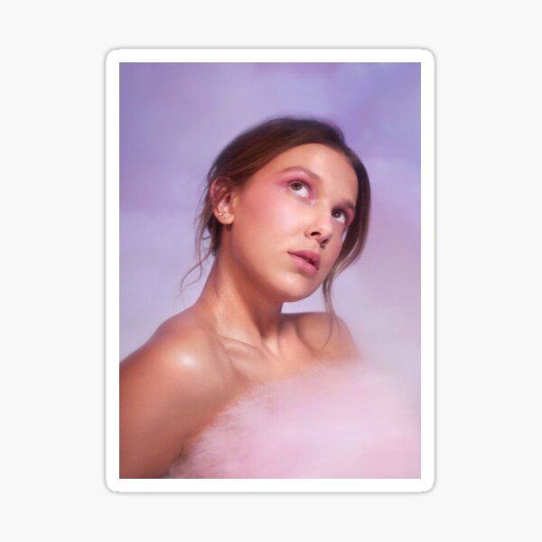 "Millie Bobby Brown " Sticker by designsbyner | Redbubble