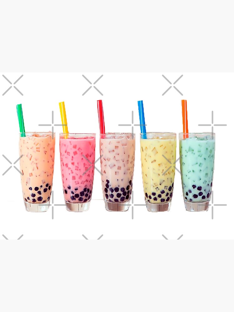 "Boba Tea, Rainbow Boba" Poster by ShaPar7 | Redbubble