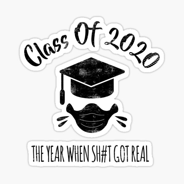 "Seniors 2020 Funny Graduation Meme" Sticker for Sale by majidkacm ...
